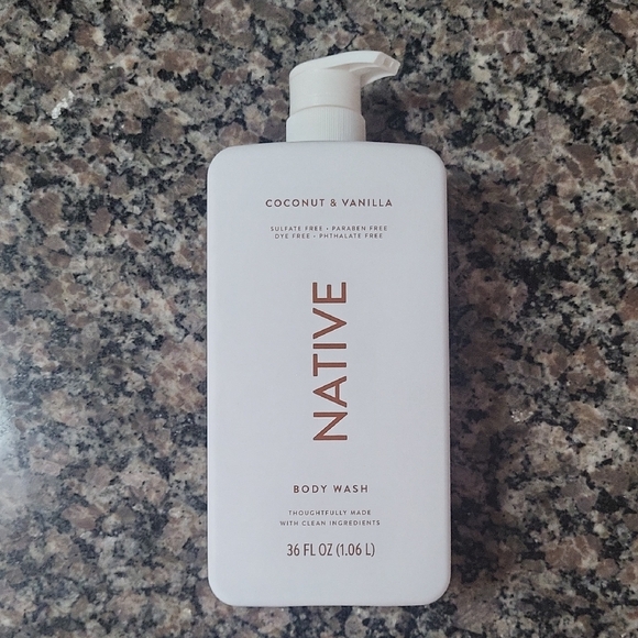 Native | Bath & Body | Native Coconut Vanilla Body Wash 36 Fl Oz New ...
